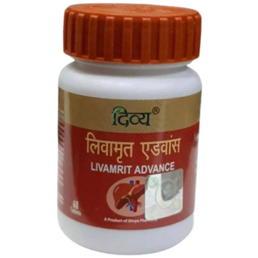 Tablet from patanjali ayurved for patanjali divya livamrit advance 60 tabs